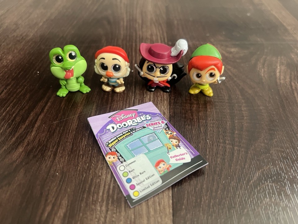 Disney Doorables Series 6 Peter Pan Partial Set Of 4 - Rare Figures | eBay