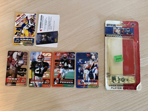 1996 NFL Pro Magnets Pack -JERRY RICE AUTOGRAPHED! ROD BERNSTEIN ...