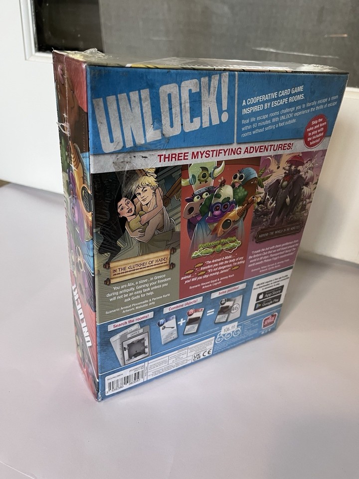 UNLOCK Mythic Adventures Board / Card Game Complete NEW | eBay