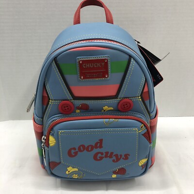 Loungefly Chucky Cosplay Child’s Play Mini Backpack NEW WITH Defects ...