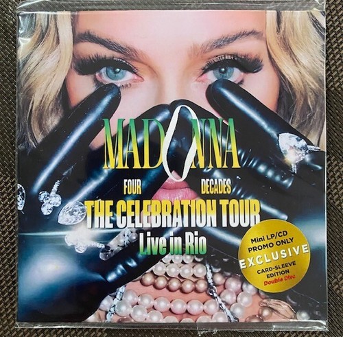 Madonna Celebration Tour Concert in Rio double cd card-sleeve edition ...
