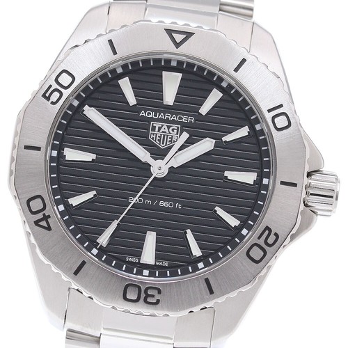 TAG HEUER WATCH WBP1110 AQUARACER PROFESSIONAL 200 QUARTZ MOVEMENT MEN ...