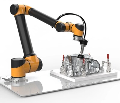 Robotics - Robot With Controller Cabinet