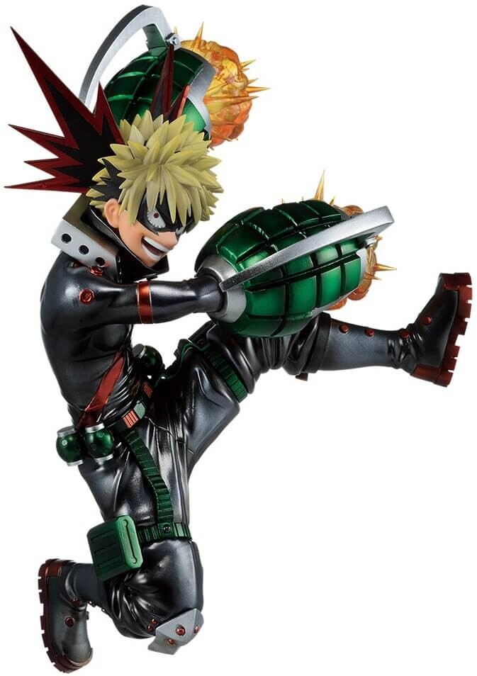 BANDI My Hero Academia Figure Katsuki Bakugo Ichiban Kuji Go And Go LP ...