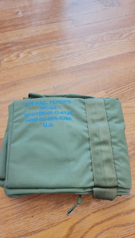 NEW Genuine US Military Flyers Kit Bag OD Green Large Aircrew Duffel | eBay