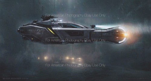 BLADE RUNNER 2049 Officer K LAPD Police Spinner w/Pilot Fish - Ryan ...