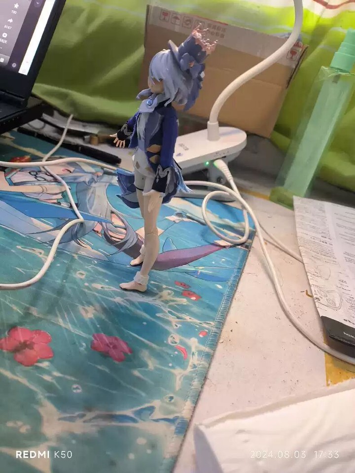 Genshin Impact 1/12 Scale Genshin Impact Furina Custom Action Figures ...