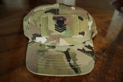 USCG US COAST GUARD MULTICAM OCP I/A E-6 CAMOUFLAGE COMBAT BALLCAP BALL ...