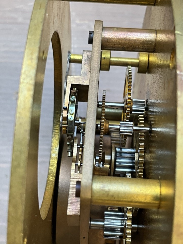 Early Chelsea Clock Co., Boston 1920's era Ships Clock Movement Running ...