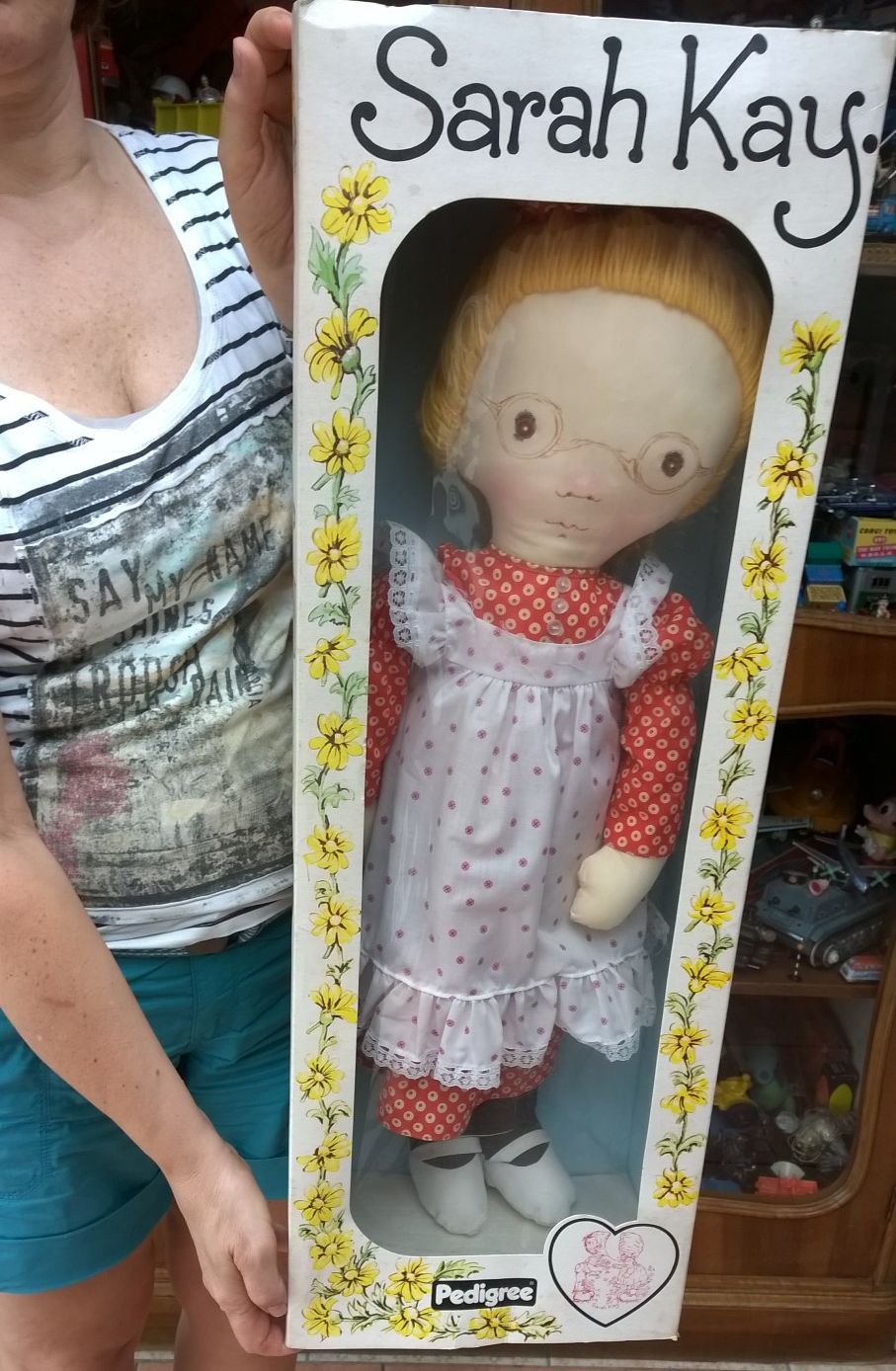 Pedigree England SARAH KAY Victorian Style 75cm Tall Rag Doll MIB`74 ...