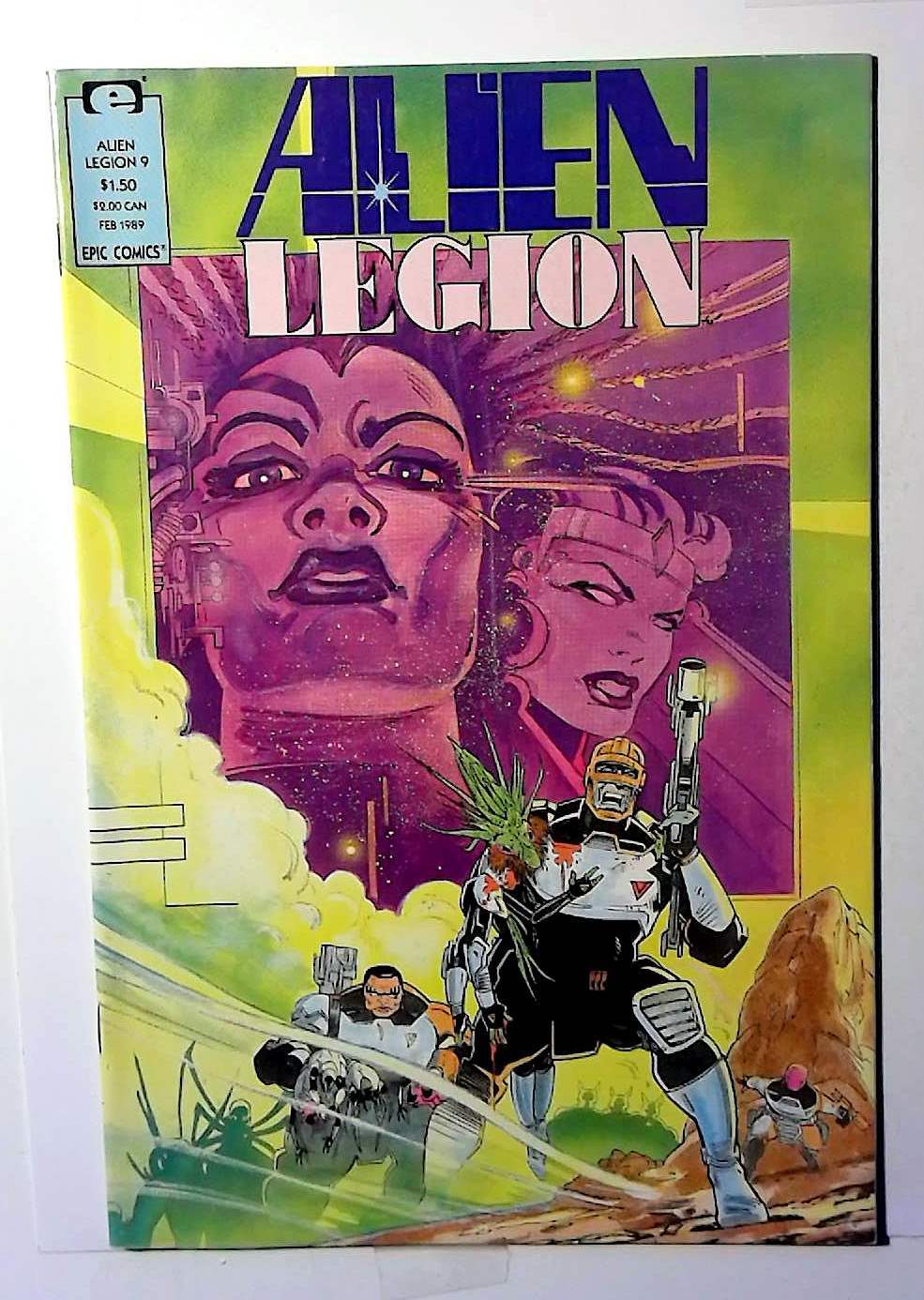 Alien Legion #9 (Epic Comics Marvel Comics February 1989) for sale ...