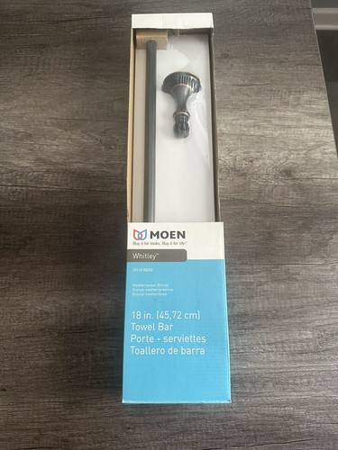 New Moen Towel Bar Holder Rack 18 Inch Mediterranean Bronze | eBay