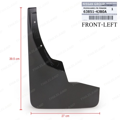 Front Lh Mud Splash Guard Flap For Nissan Navara NP300 D23 Wildbody ...