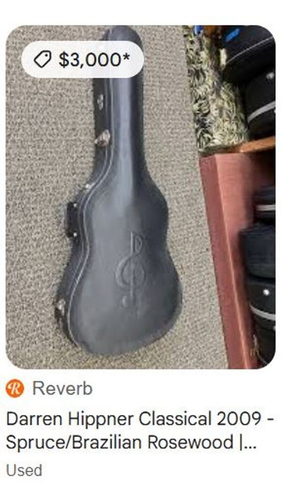 Darren Hippner Classical 2009 - guitar case | eBay