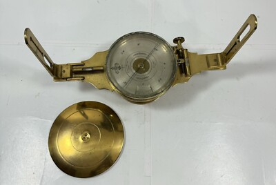 EWIN & HEARTTE Baltimore Brass Surveyor Railroad Compass Surveying Antique 1800s | eBay