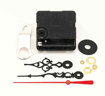 Continuous Sweep Quartz Battery Clock Movement No tick QUIET For 1/8 ...