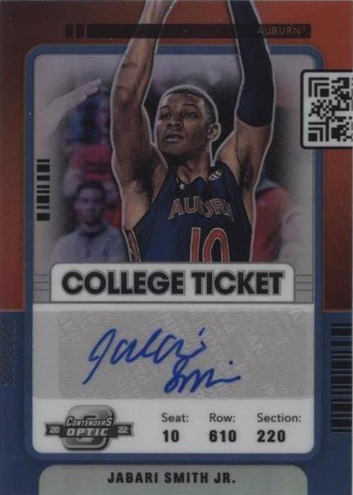 2022-23 Panini Chronicles Draft Picks - Contenders Optic College Ticket ...