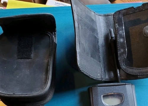 Palm m100 Black Handheld Personal Assistant & Dell Pocket PC Axim ...