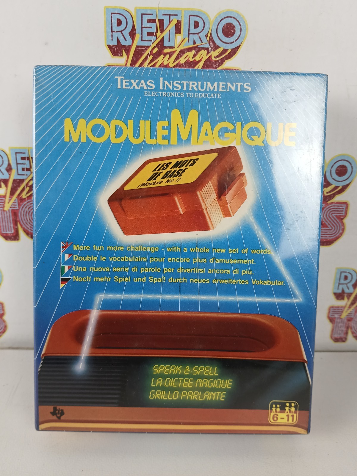 Magical Module Texas Instruments Talking Module 1 New Words Speaks | eBay