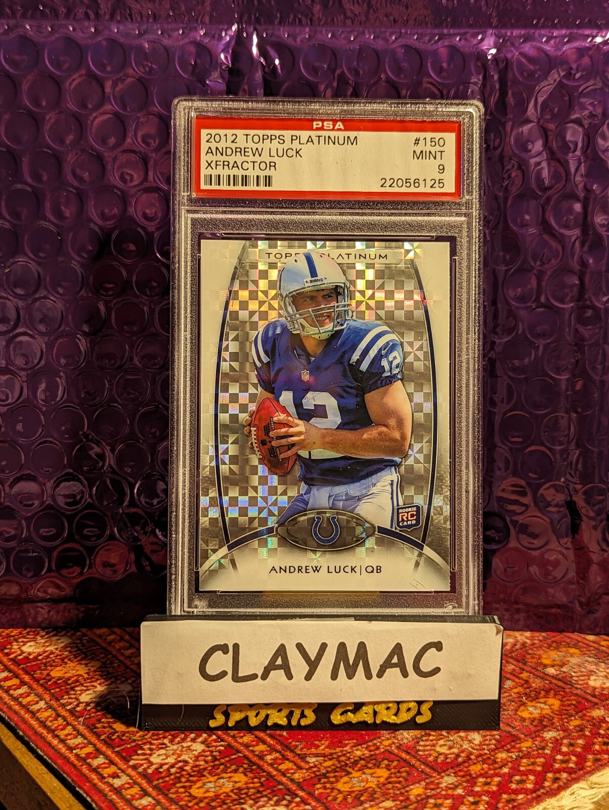 2012 Topps Platinum - Rookie X-Fractor #150 Andrew Luck (RC) for sale ...