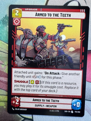 Armed to the Teeth Nonfoil/Regular Star Wars Unlimited TCG WSC70 | eBay