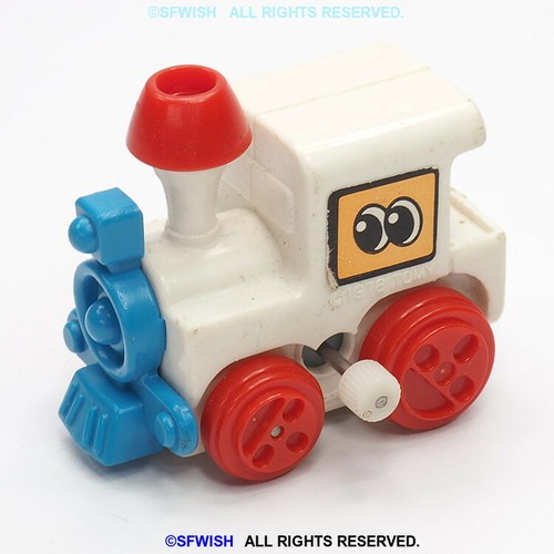 VINTAGE 1978 TOMY Wind-Up Toy Train Engine *Made in SINGAPORE* | eBay