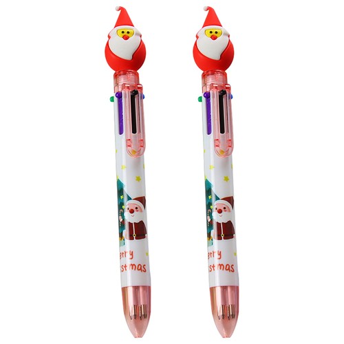 Easy to Write Pens Colorful Ballpoint Christmas Festive Designs for ...