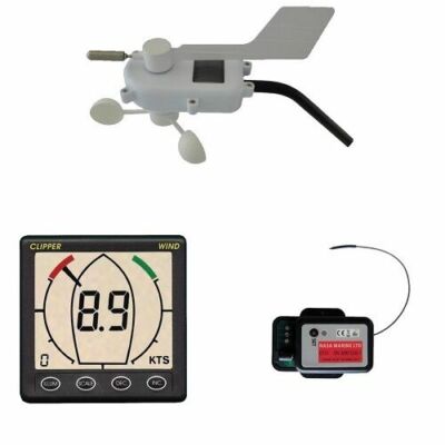 NASA Marine Clipper Wireless Wind Display Unit with MHU & Data Box CLIP ...