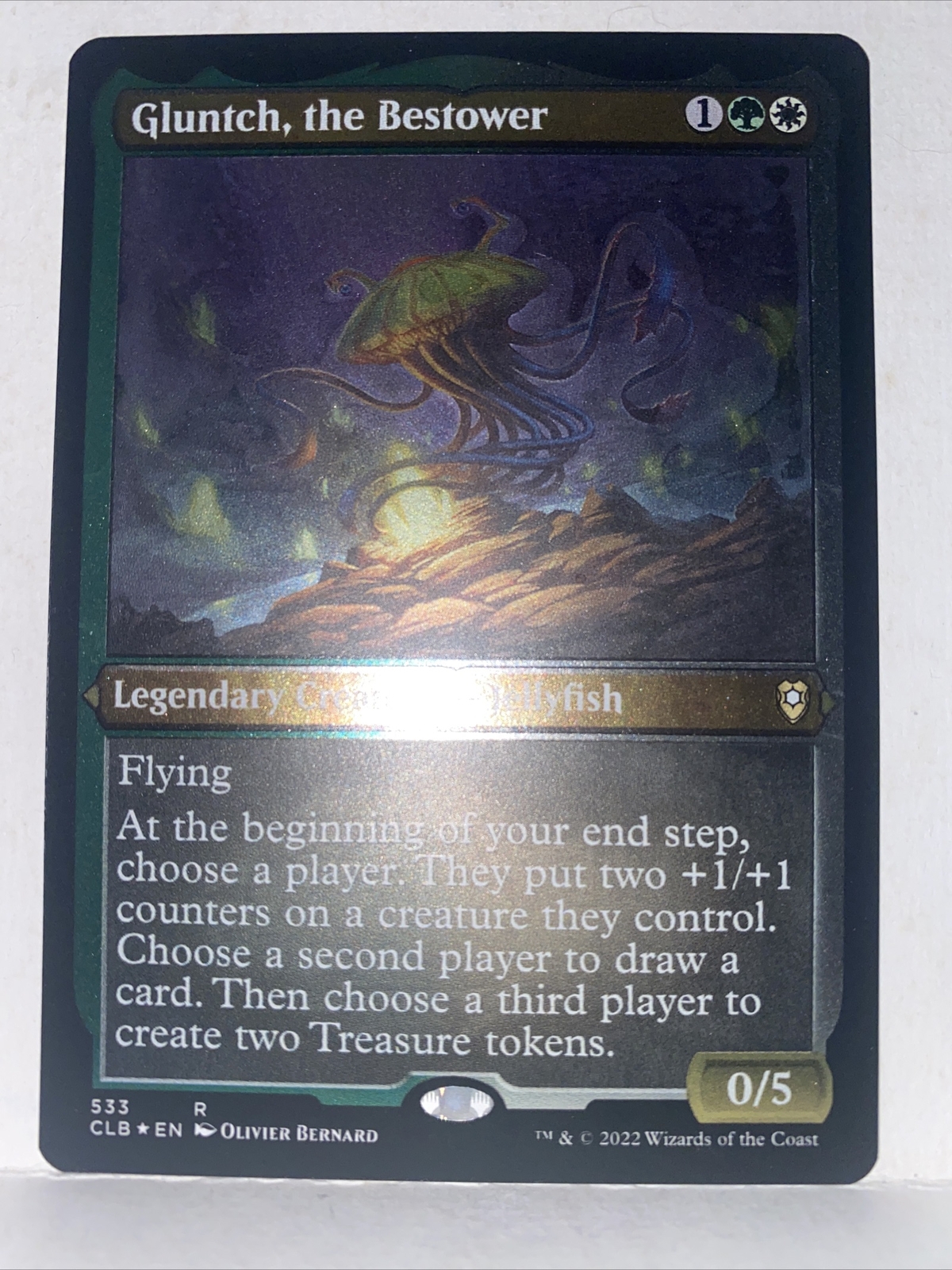 MTG Gluntch, the Bestower Battle for Baldur's Gate 275/361 Foil Etched ...