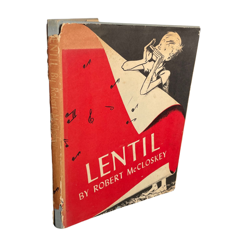 LENTIL Robert McCloskey HBDJ Vintage Hardcover 1961 6th Printing Great ...