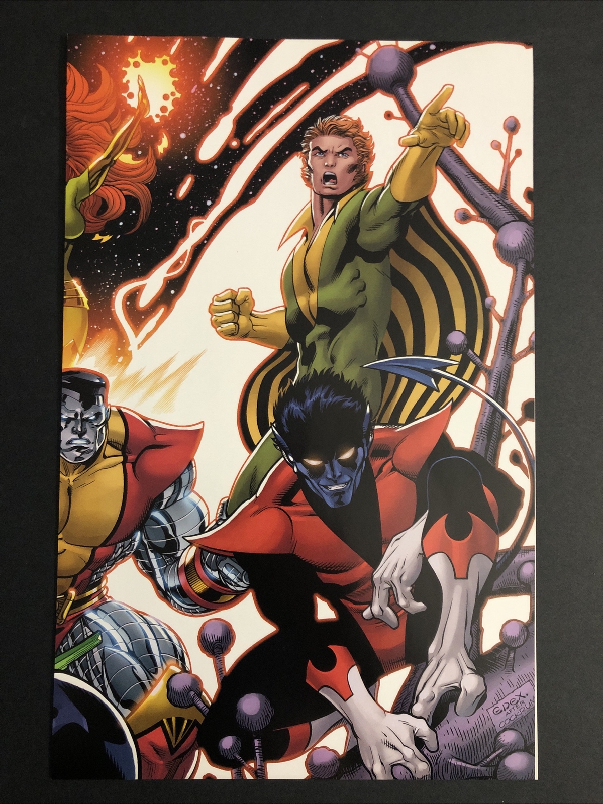 Colossus Banshee Nightcrawler - Marvel Comic Book Mini Poster 7"x11" | eBay