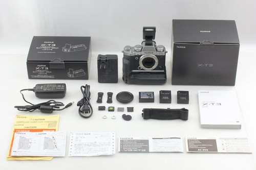 [MINT] Fujifilm X-T3 Mirrorless 26.1MP Digital Camera Silver VG-XT3 ...