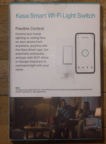 Kasa Smart Light Switch HS200, Single Pole, Needs Neutral ,2.4GHz Wi-Fi ...