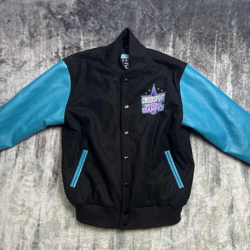 Cheersport National Champion Black Turquoise Unisex Adult Varsity ...