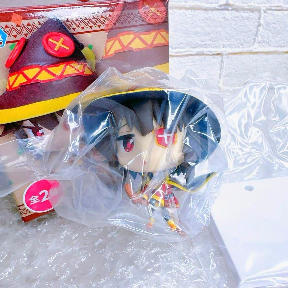 KonoSuba Mini Display Figure Kazuma Megumin Set Official Japan Anime ...