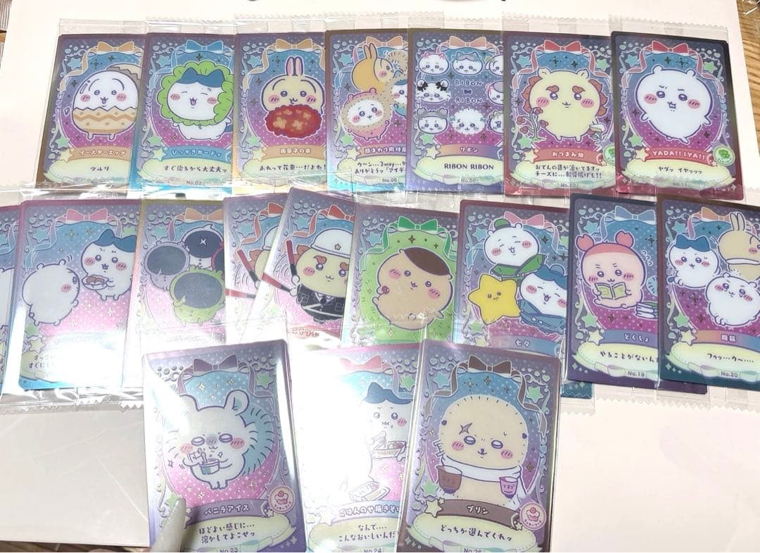 Chikawa Wafer Card Lucky Card Collection 17 Types 19 Cards Set | eBay UK