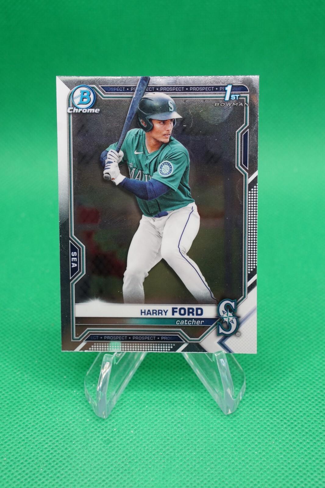 2021 Bowman Draft Base Chrome #BDC-1 Harry Ford Seattle Mariners S5920K ...