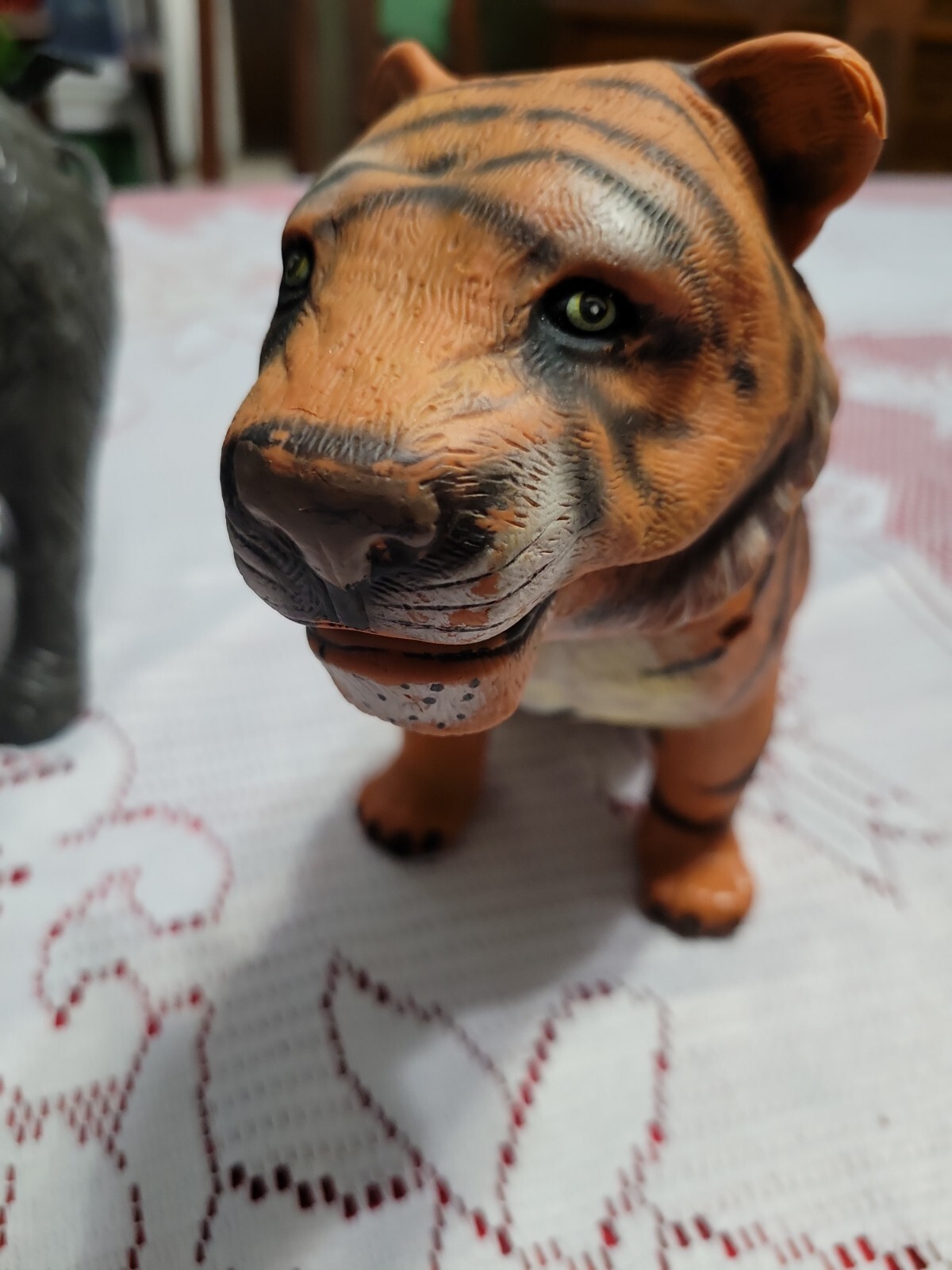 Wow Wee Animatronic 1999 Tiger & Elephant Not Working Jungle African ...