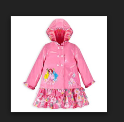 [Disney Store] Disney Princess Rain Jacket for Girls - New | eBay