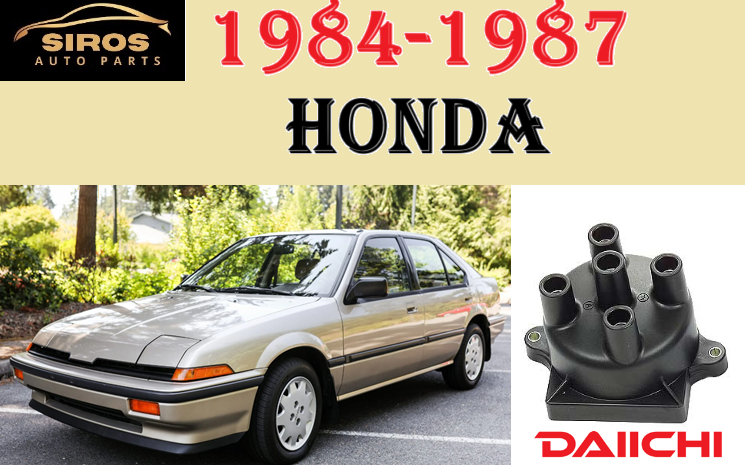 Plastic Distributor Cap For 4 Cylinder Engine 84-87 Honda Accord/Civic ...
