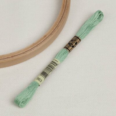 DMC Stranded Cotton Number 563 Greens | eBay UK