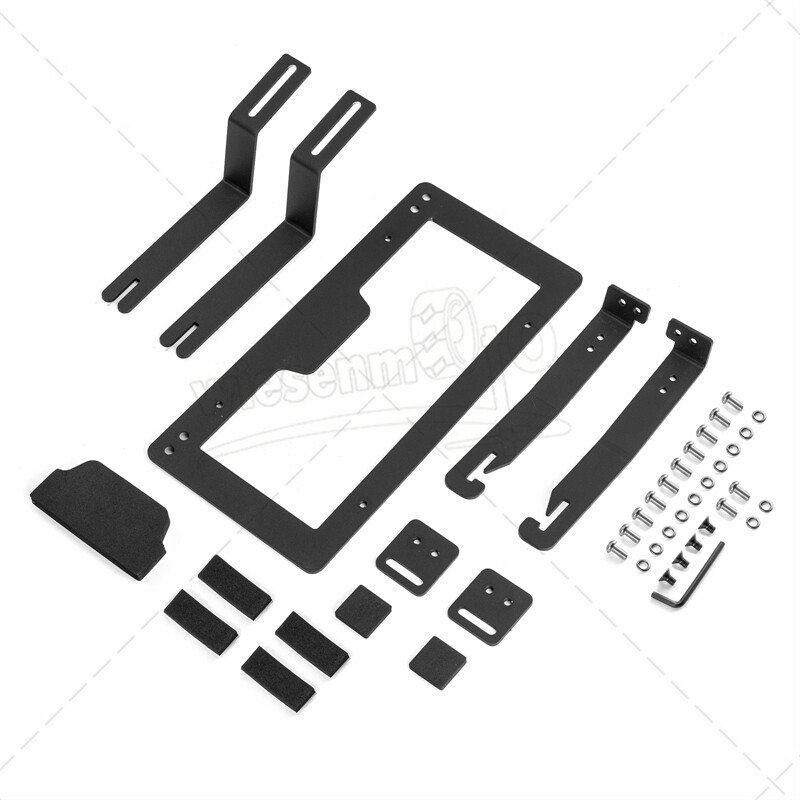 No Drill Front License Plate Frame License Mount Holder For Tesla Model ...