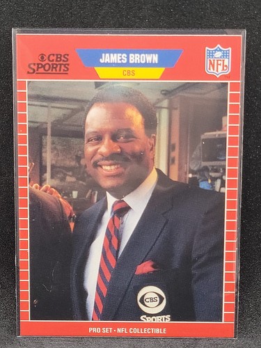 1989 NFL Pro Set James Brown CBS #13 | eBay
