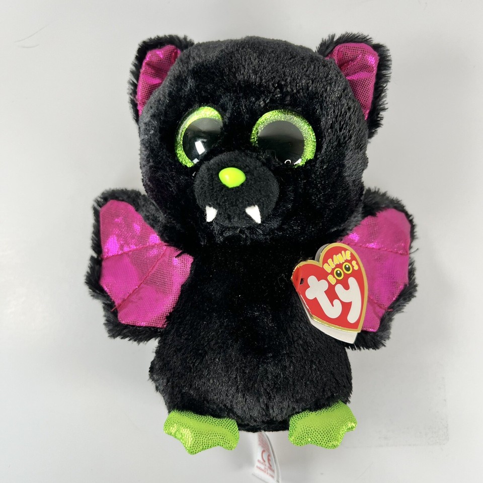 Igor the Vampire Bat Ty Beanie Baby Boo Plush Halloween 2015 Stuffed ...