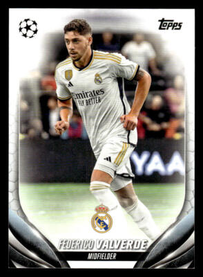 2023-24 Topps UEFA Club Competitions #99 Federico Valverde card | eBay