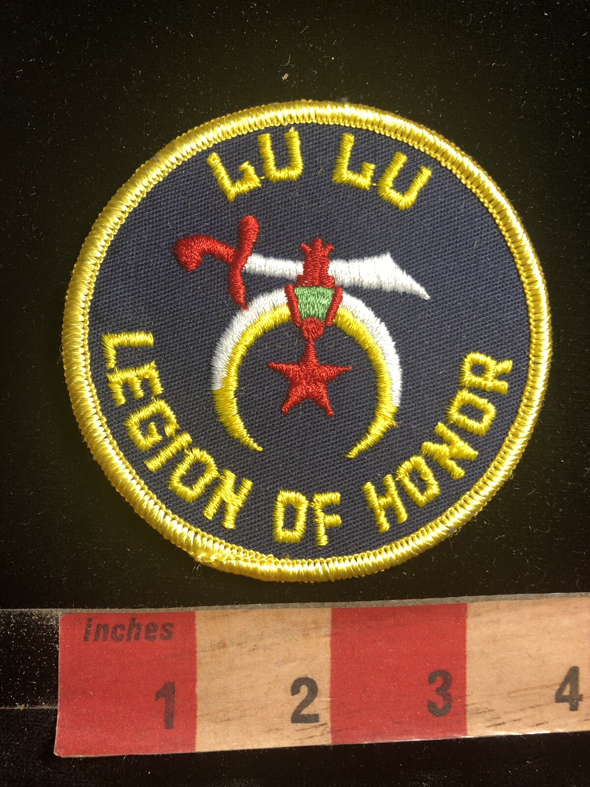 Shriner LU LU LEGION OF HONOR Patch - Shrine Fraternal Organization ...