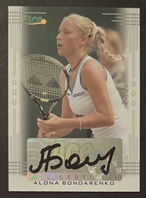 2013 ACE ALONA BONDARENKO AUTOGRAPH AUTO SIGNATURE SERIES #BA-AB2 @ 28/ ...