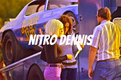 JUNGLE BOBBI NHRA Photo 8x10 Funny Car JIM LIBERMAN Vintage Drag Racing ...