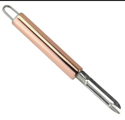 Copper Potato Peeler - Stainless Steel - Vegetable Fruit Slicer Apple ...