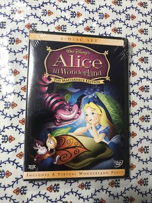 Alice in Wonderland (DVD, 2004, 2-Disc Set, The Masterpiece Edition ...